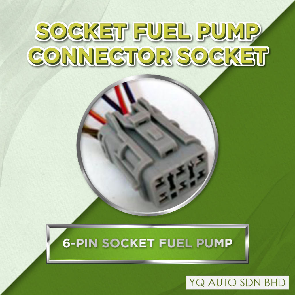 🔥Socket Fuel Pump Connector Socket (AFP-AD007) - 6-PIN SOCKET FUEL PUMP ...