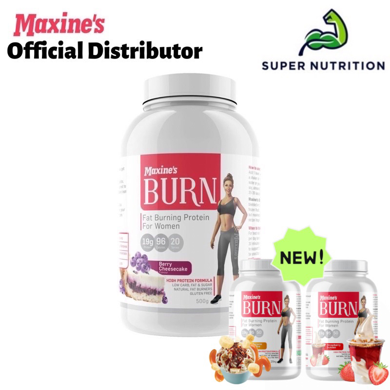 (READY STOCK) Maxine's Fat Burning Protein For Women meal replacement ...