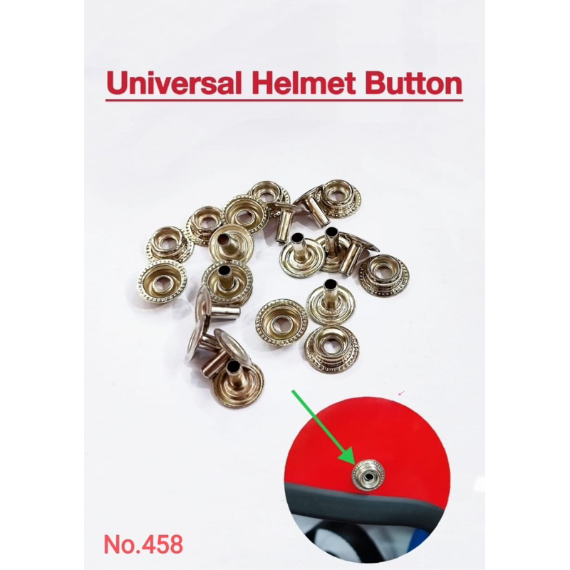 Universal Helmet Button Visor Helmet Pin Paku Button Visor MS88 NS88 ...
