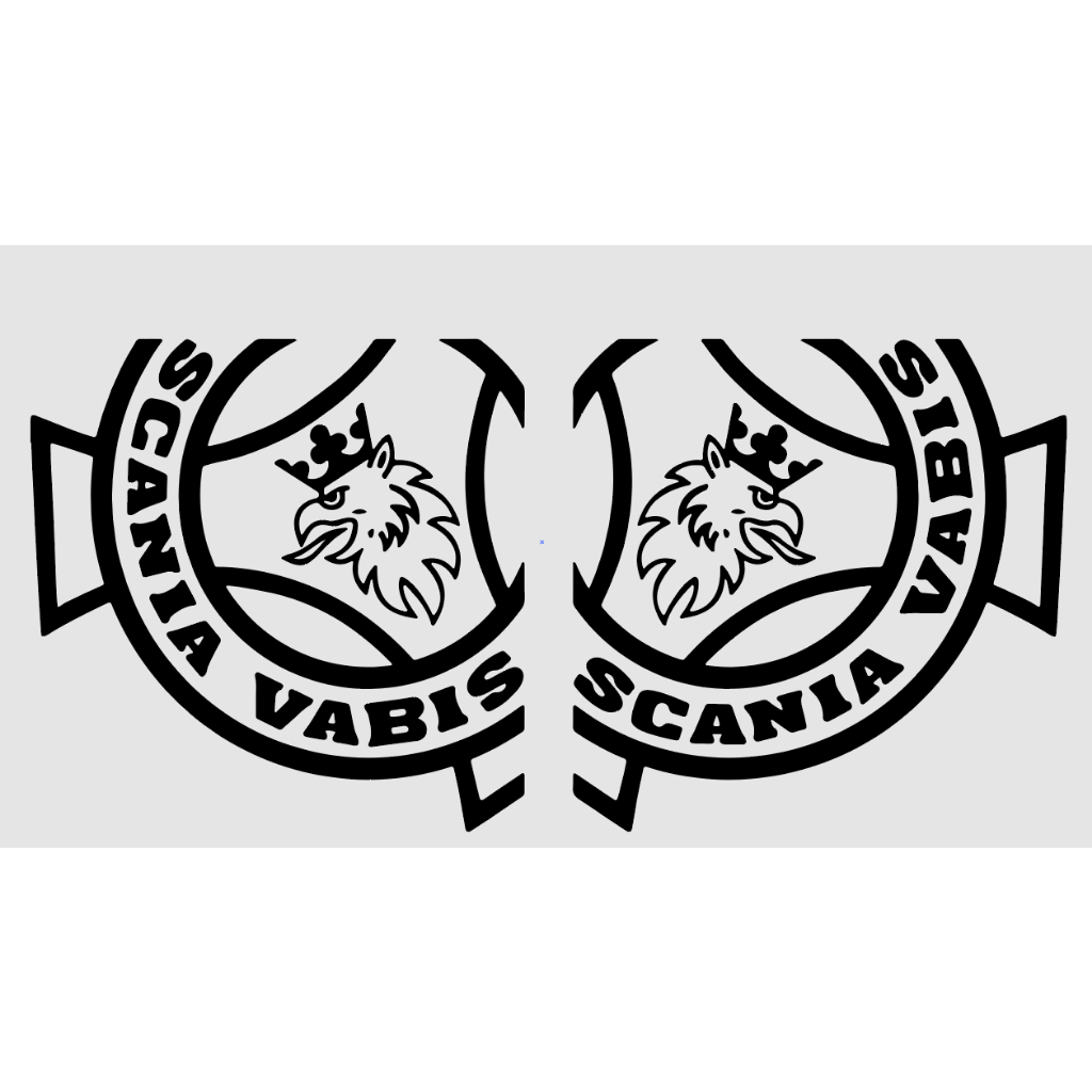 SCANIA SIDE STICKER SESUAI UNTUK CERMIN DAN BODY LORI. | Shopee Malaysia