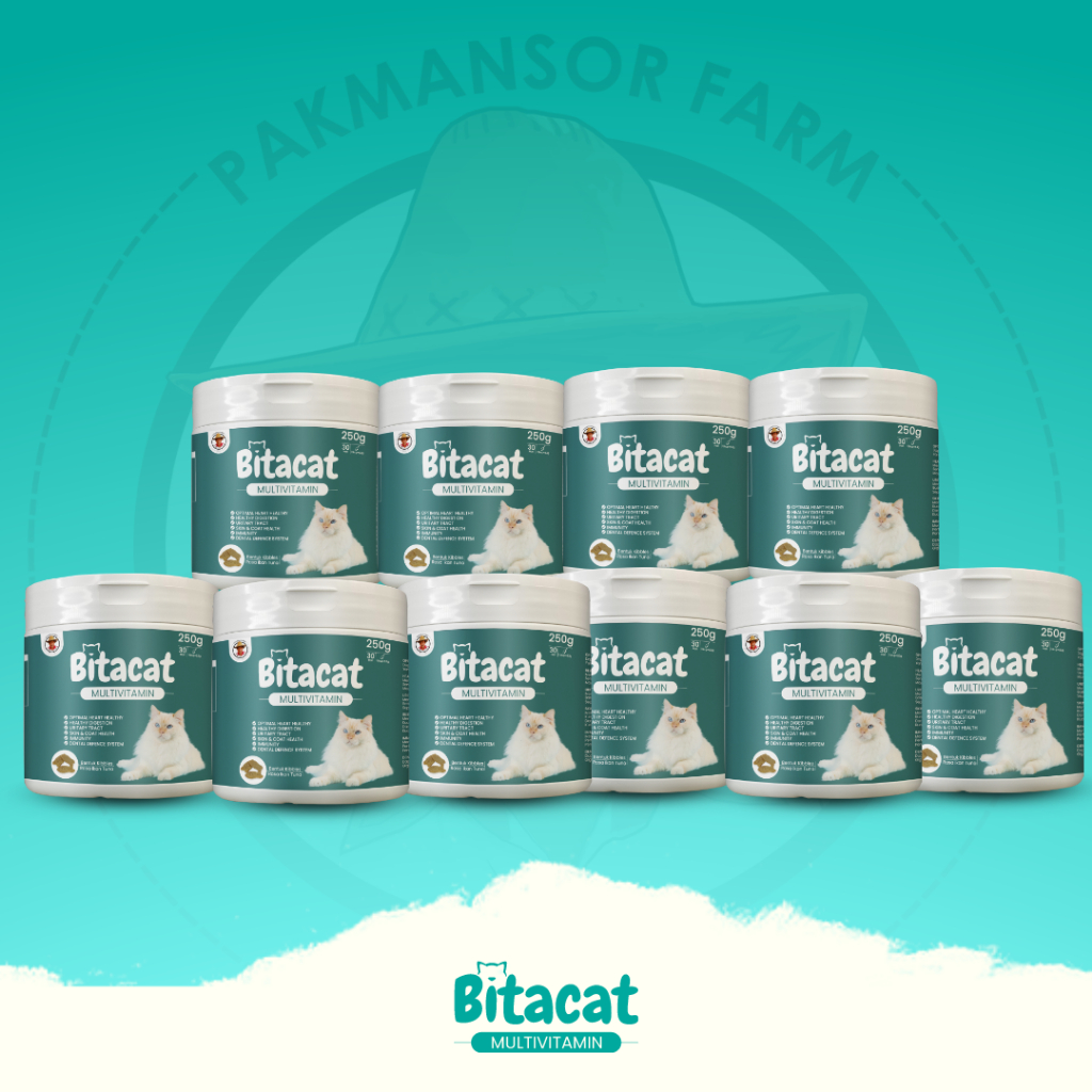 [PAKMANSORFARM] BITACAT VITAMIN KUCING GEMUK KIBBLES UPHAVIT READY ...