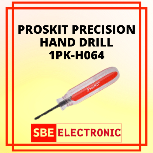 PRO'SKIT Precision Hand Drill 1PK-H064 (MADE IN TAIWAN) | Shopee Malaysia