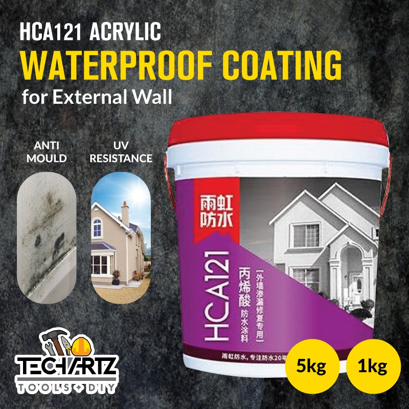 TECHART YUHONG HCA121 Acrylic Waterproof Coating for External Wall ...