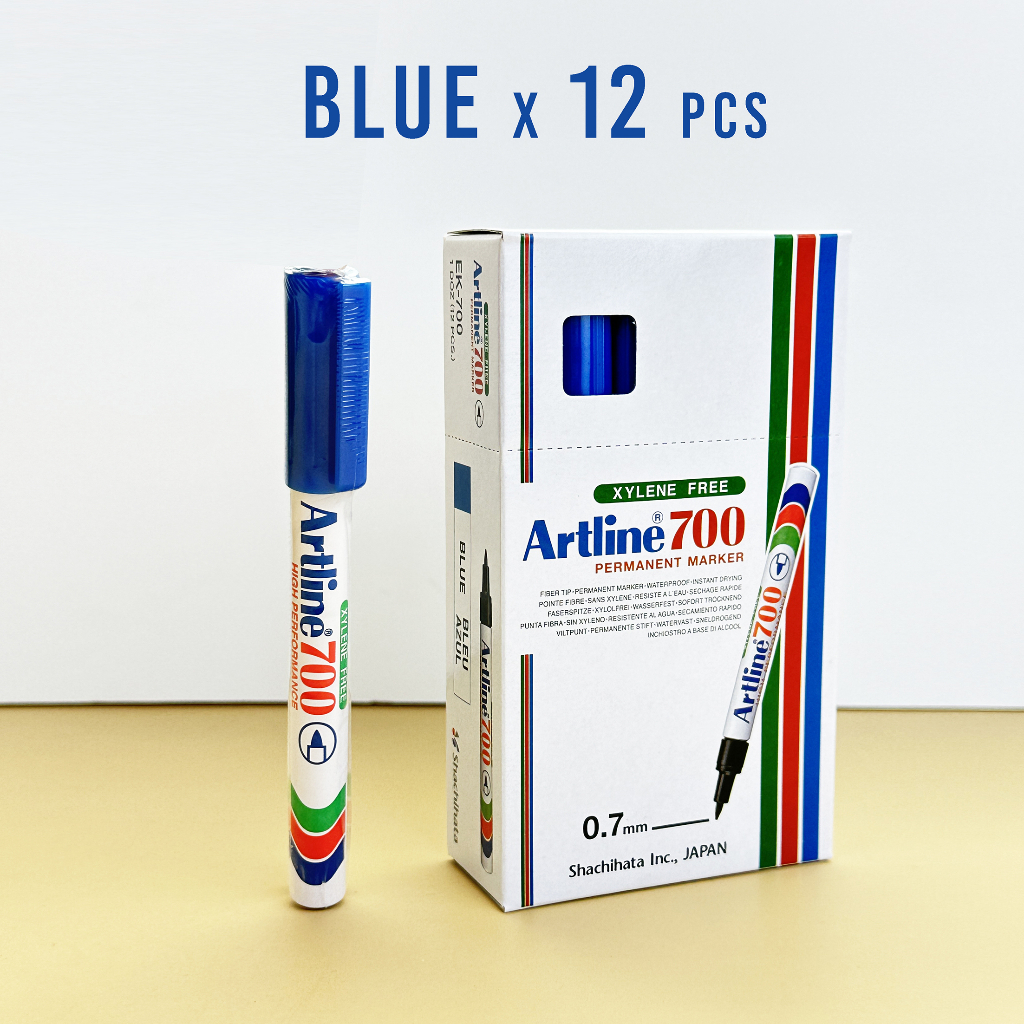 ARTLINE 700 PERMANENT MARKER 0.7MM (12 pcs in Box) | Shopee Malaysia