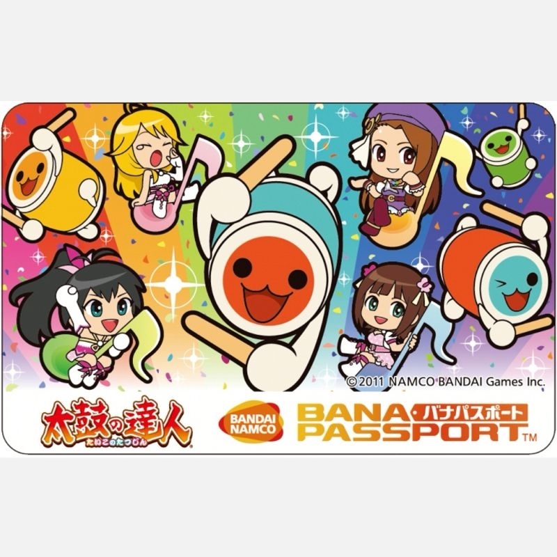 [ALL GAMES CAN USE] Taiko Drum Master Arcade Memory Card Amusement IC Banapass Bandai Namco ...