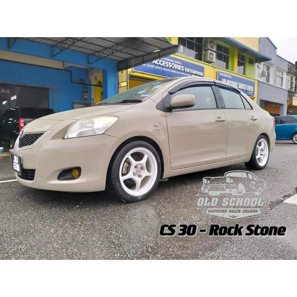 AIKKA CS30 ROCK STONE OLD SCHOOL SUPREME SOLID COLOUR 2K PAINT | Shopee ...