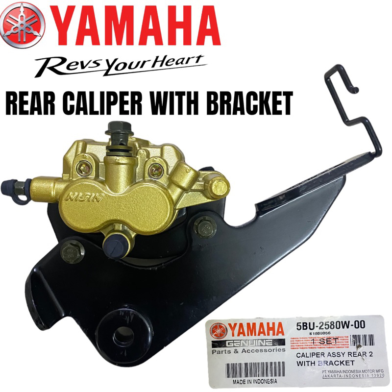 COP NISSIN Y125Z/ Y125ZR/ LC135 5S 5BU 5XK FRONT & REAR CALIPER DEPAN BELAKANG/ DISC BRAKE PUMP ...