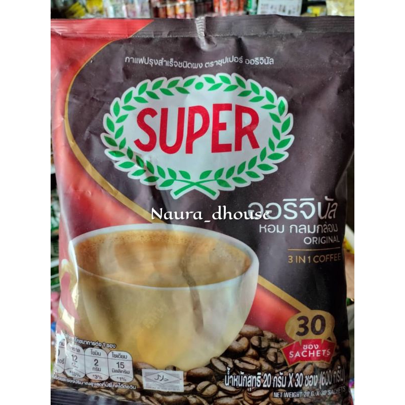 🇹🇭 Super 3 in 1 Coffee Original Brand Thailand | Shopee Malaysia