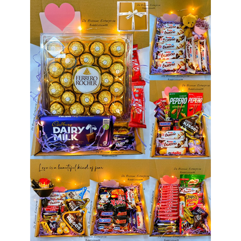 Khas Untuk Kamu Kotak Hadiah Coklat PREMIUM Only For You Birthday ...