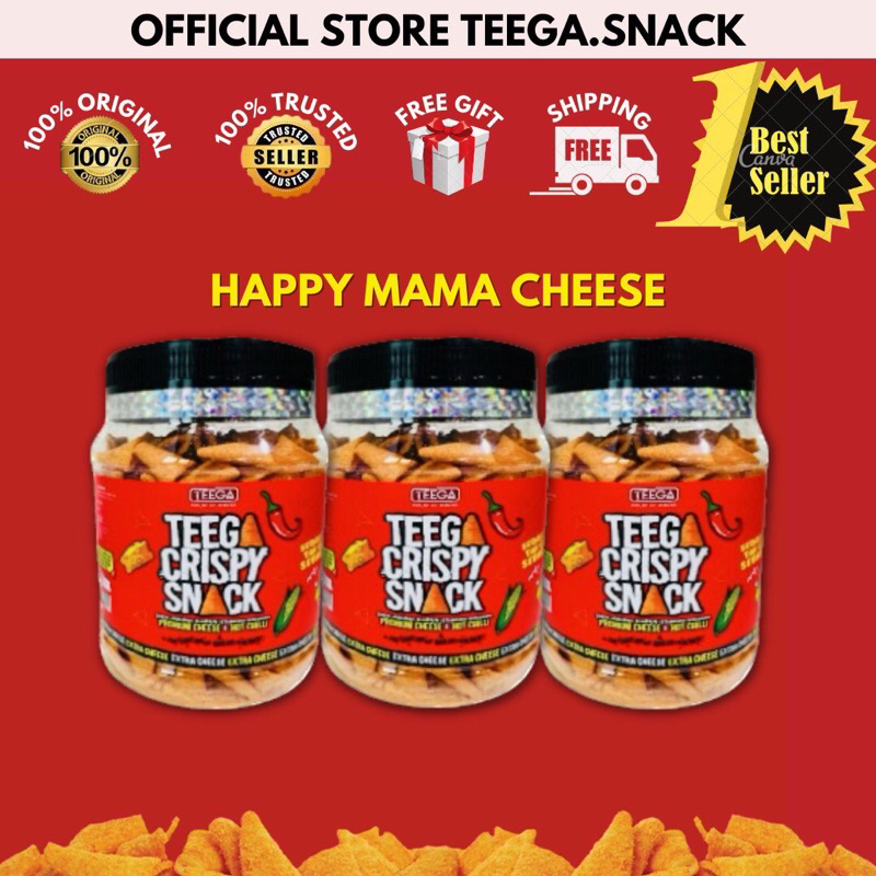 HAPPY BOX (COMBO) - TEEGA CRISPY SNACK MAMA CHEESE | Shopee Malaysia