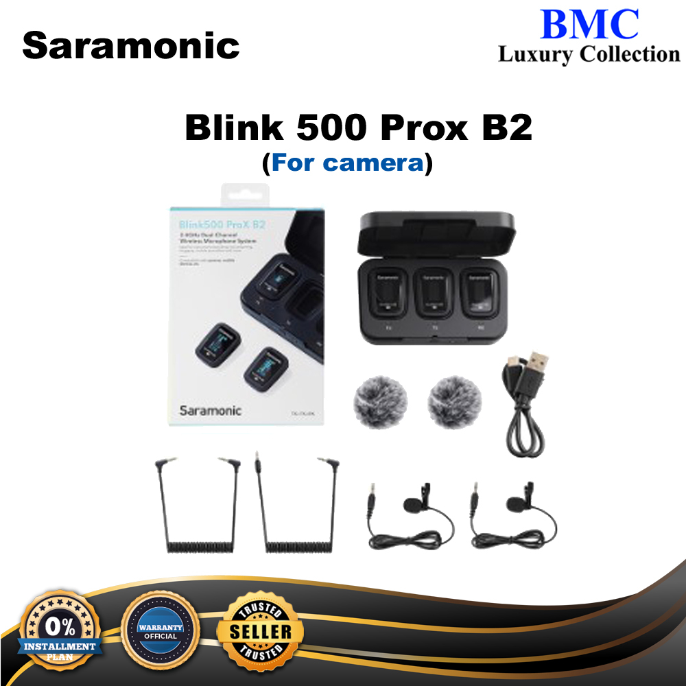 Saramonic Blink 500 Prox B2 Wireless Mic For Camera Shopee Malaysia