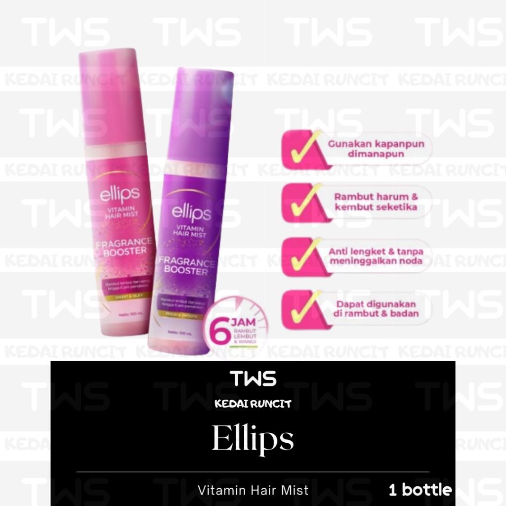 Ellips Vitamin Hair Mist Fragrance Booster 100ml | Shopee Malaysia