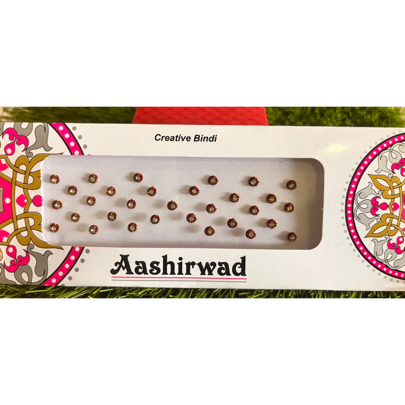 READY STOCK MEROON WHITE STONE BINDI (30++pottu) | Shopee Malaysia