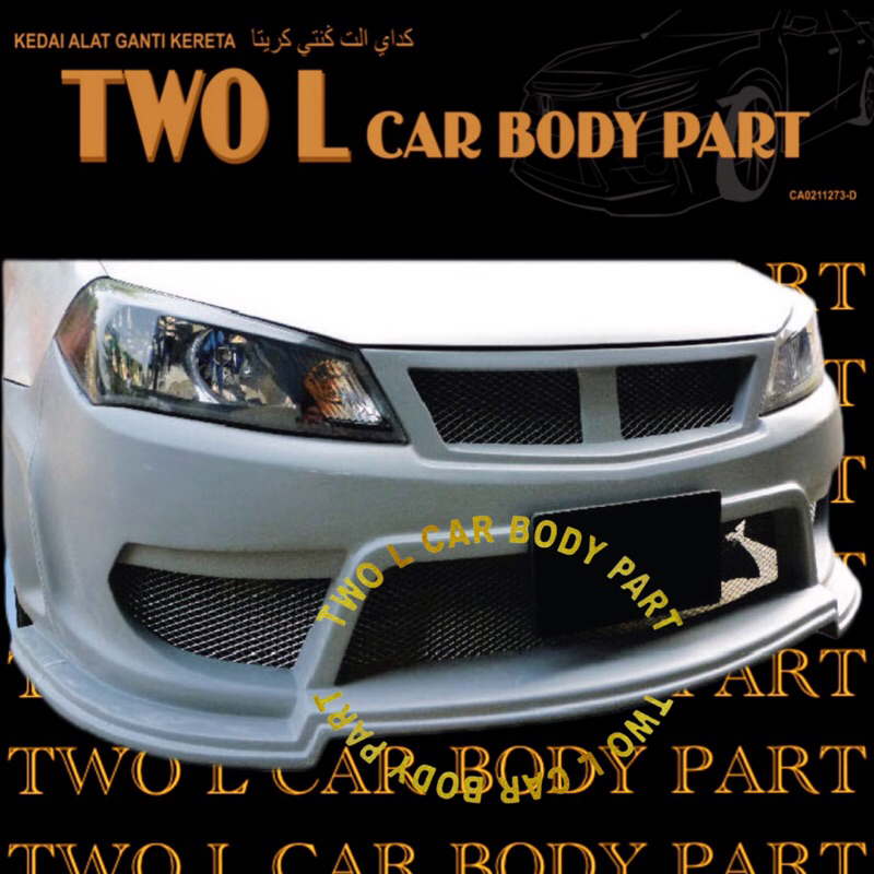 Proton Saga FL (Thai R3) bodykit skirt fibre material | Shopee Malaysia