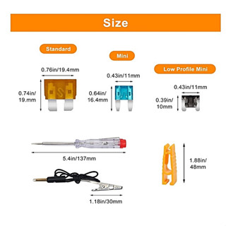 306pcs Car Fuse Set Kereta Fius Motor Motorcycle Fuse Car Mini Fuse ...