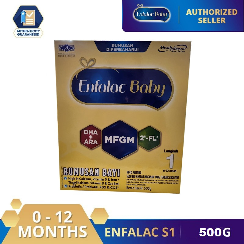 Enfalac Baby Step 1 - 500g (Milk Formula) | Shopee Malaysia