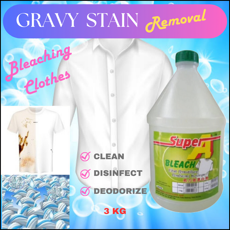 Bleaching Clothes Agent / Super A Super Bleach 3 KG | Shopee Malaysia
