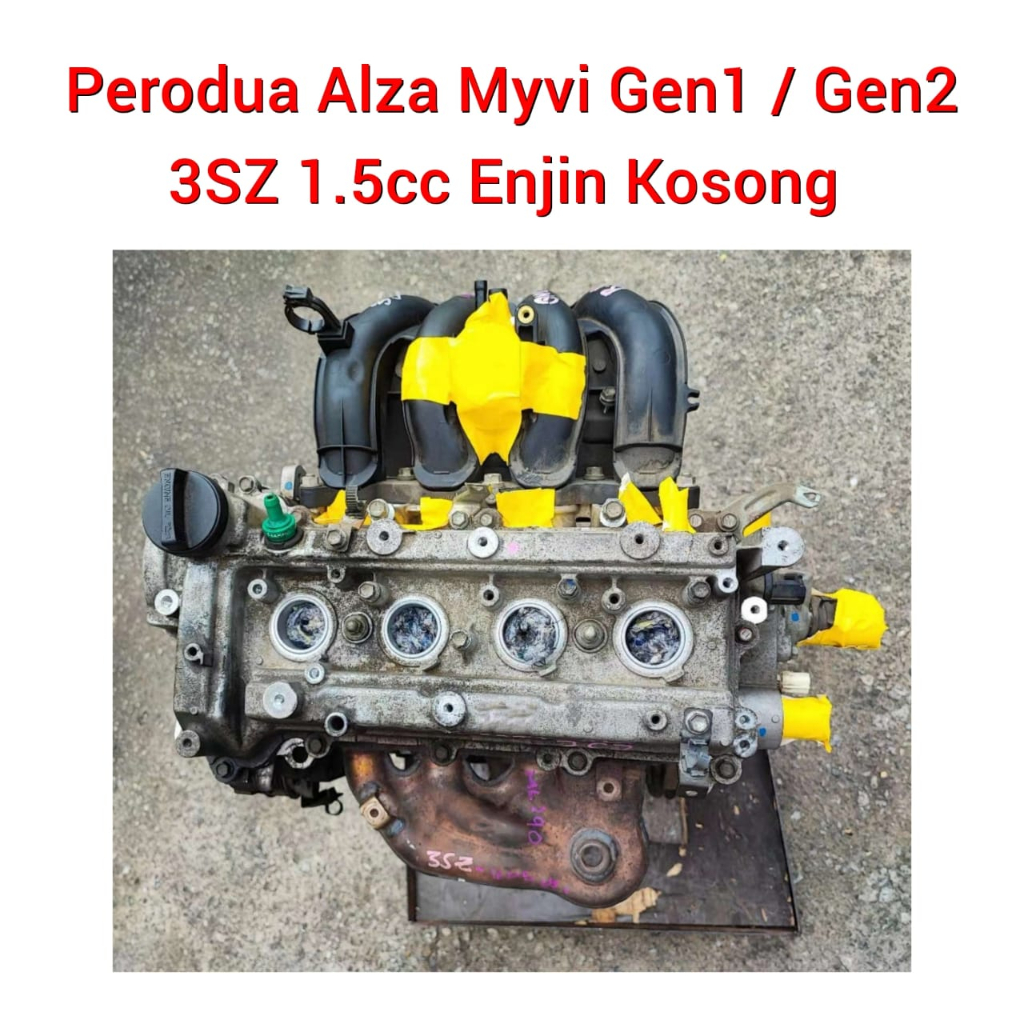 Perodua Alza Myvi Lama / Lagi Best 3SZ 1.5cc Enjin Kosong / Empty ...