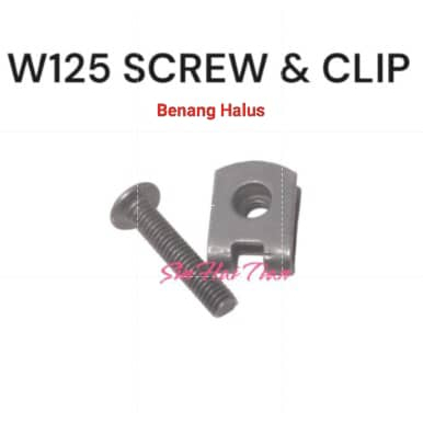 M4*16 CLIP SCREW HONDA W125 SCREW KEPALA ORIGINAL HIJAU BUNGA HALUS ...