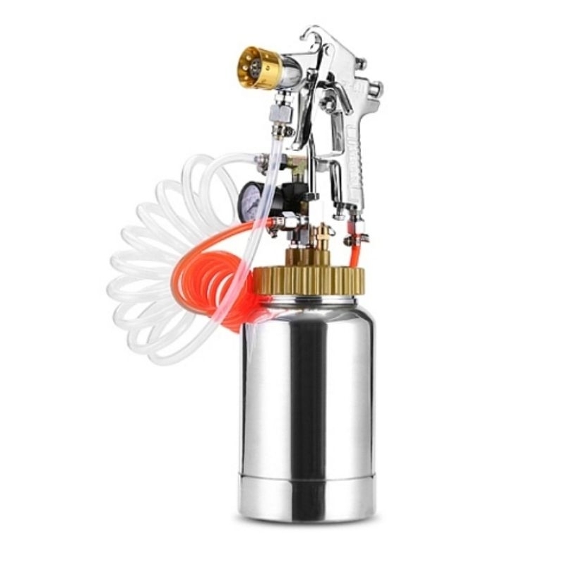 Paint Sprayer Spray Gun Tong Sprayer Paint Pressure Pot Tank Penyembur ...