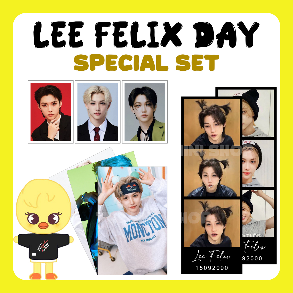 LEE FELIX DAY SPECIAL PHOTO SET | Shopee Malaysia