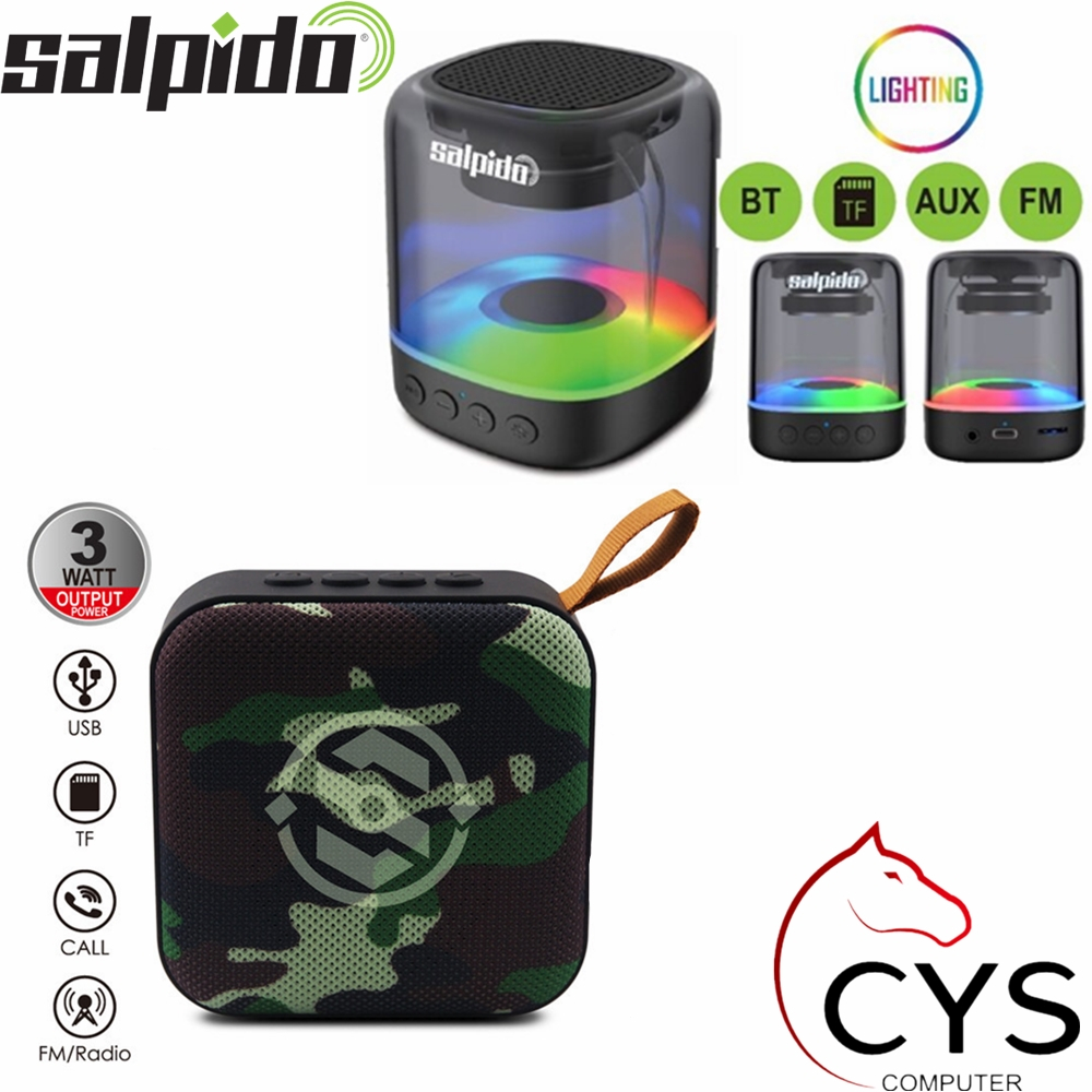 SALPIDO S5 / S8 BLUETOOTH PORTABLE SPEAKER | Shopee Malaysia