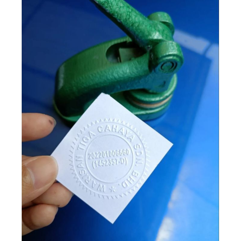 Common Seal Machine (for certificate) | Shopee Malaysia