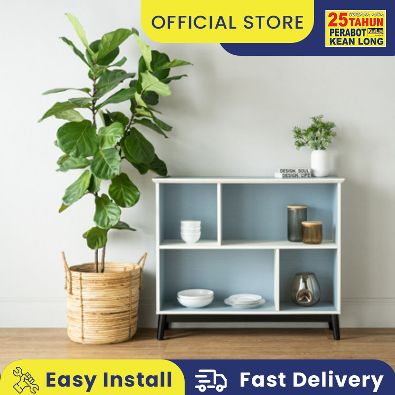 KLSB Howell Modern Bookcase / Tier Bookshelf / Multiporpose Rack ...