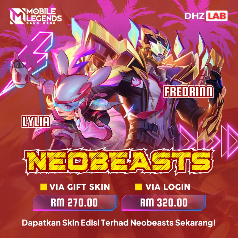 Neobeast Lylia & Fredrinn | Shopee Malaysia