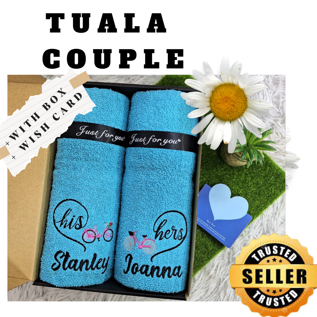TUALA COUPLE | TOWEL COUPLE | SET COUPLE | GIFT | GIFT SET | WEDDING ...