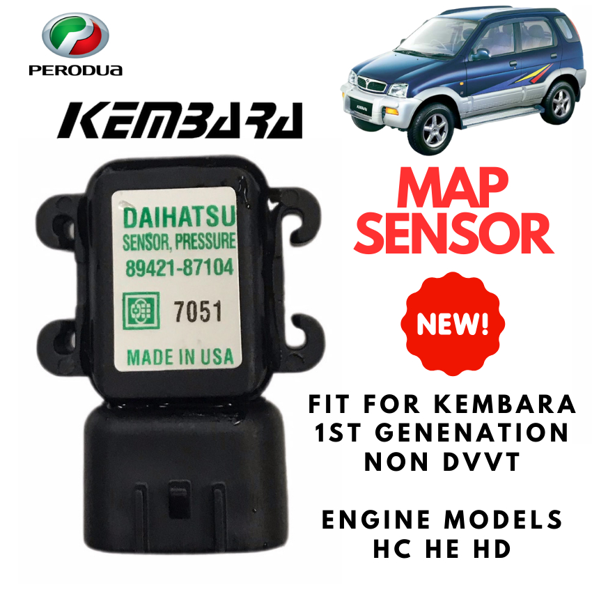 PERODUA KEMBARA MAP Sensor 89421-87104 | Shopee Malaysia