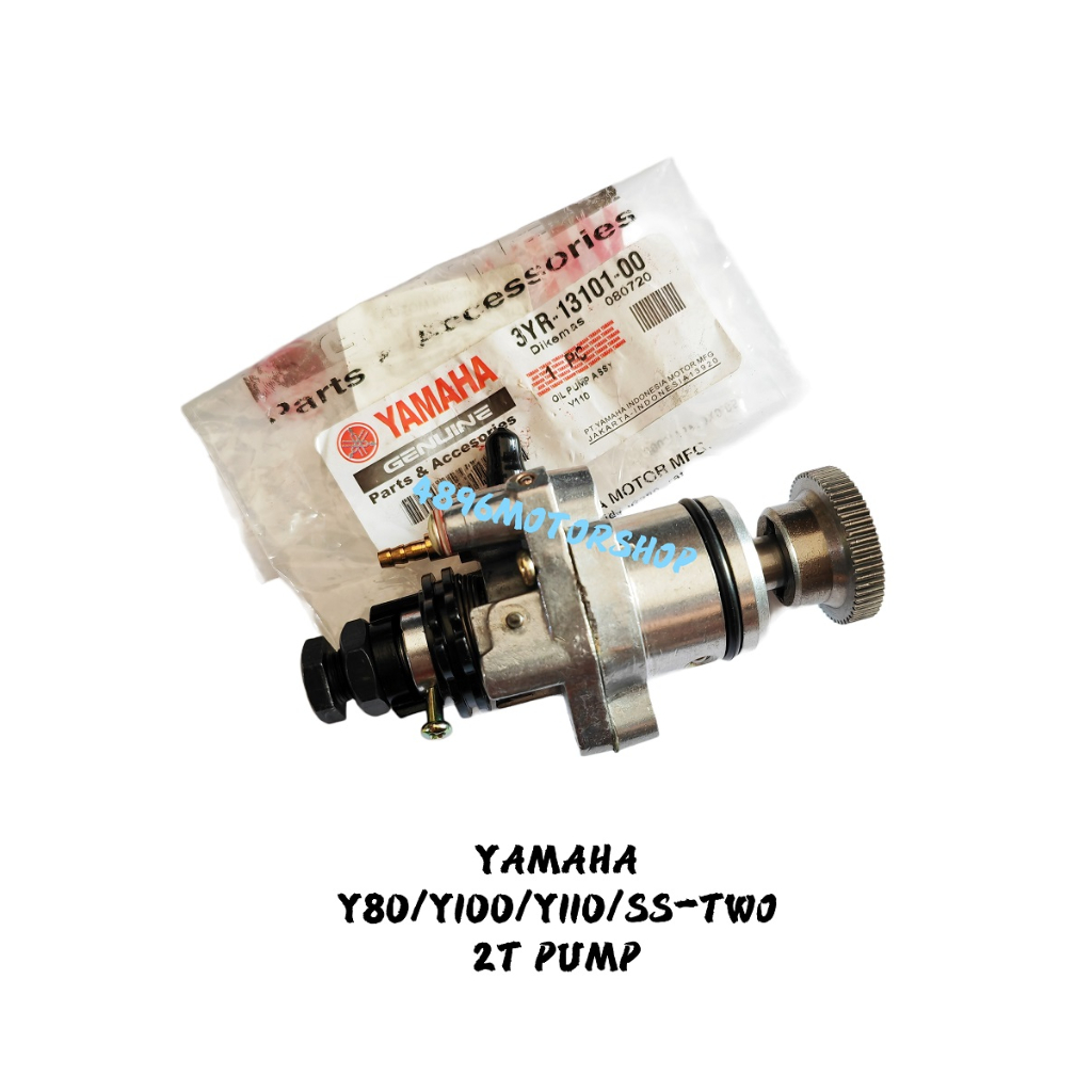 YAMAHA Y80 Y100 Y110 SS2 Y110SS SS110 2T OIL PUMP ORI INDONESIA OEM ...