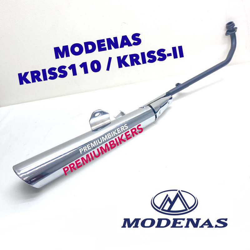 KRISS MODENAS KRISS110 KRISS100 EXHAUST EKZOS MUFFLER PIPE ASSY STANDARD STD EKZOS | Shopee Malaysia