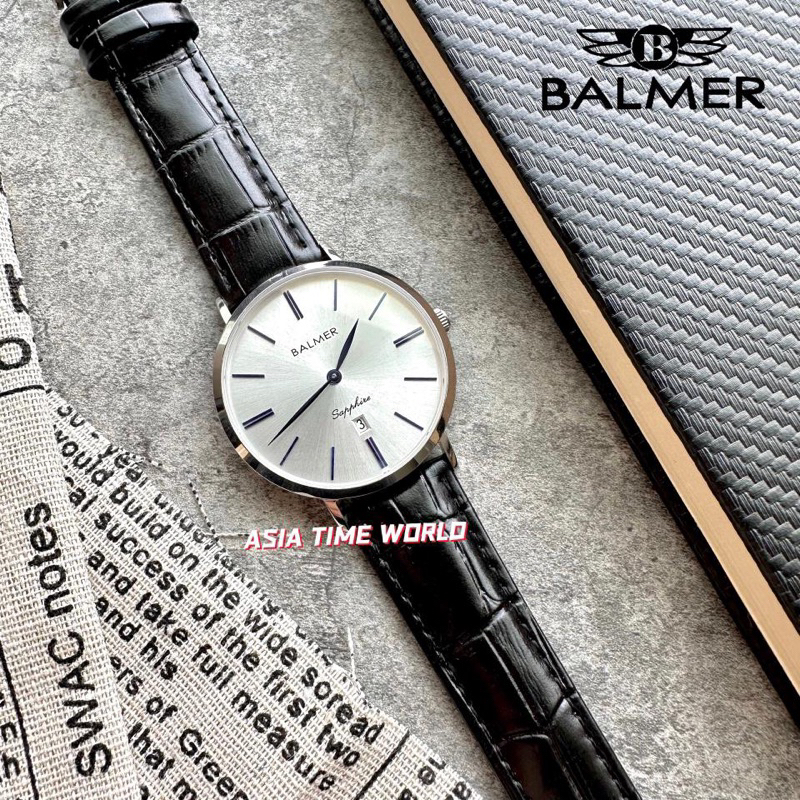 [Original] Balmer 1001G SS-15 Sapphire Men's Watch with Silver Dial ...
