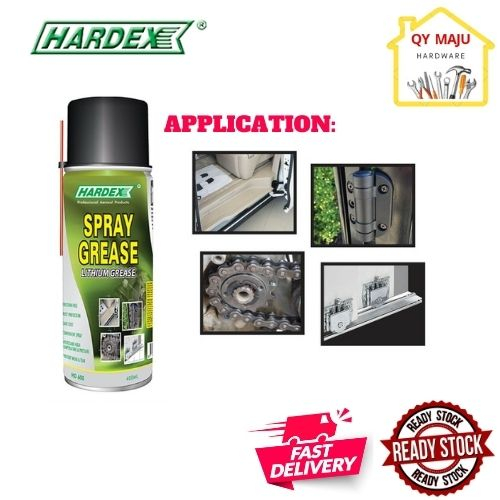 Hardex Grease Spray / Minyak Grease Spray / Lithium Grease 400ml (HD600 ...