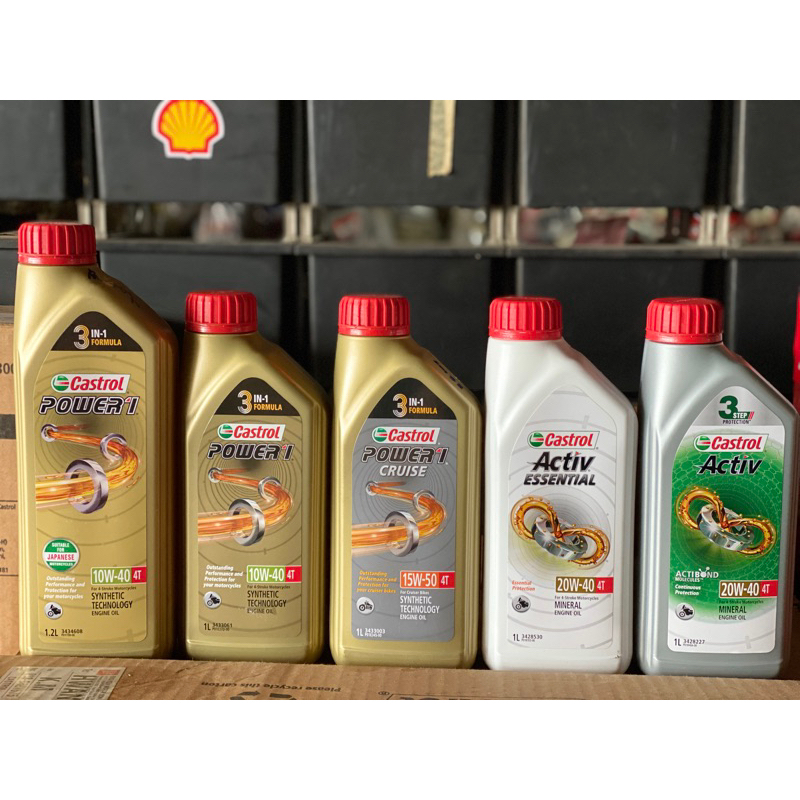 CASTROL 4T CASTROL ACTIV/CASTROL POWER1/CASTROL POWER/1 ULTIMATE ...