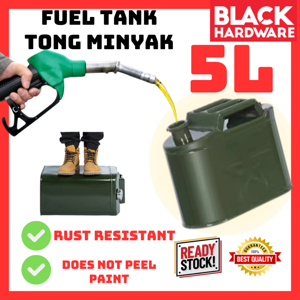 Black Hardware Fuel Tank Oil Tank Petrol Container Gasoline Tank Tong ...