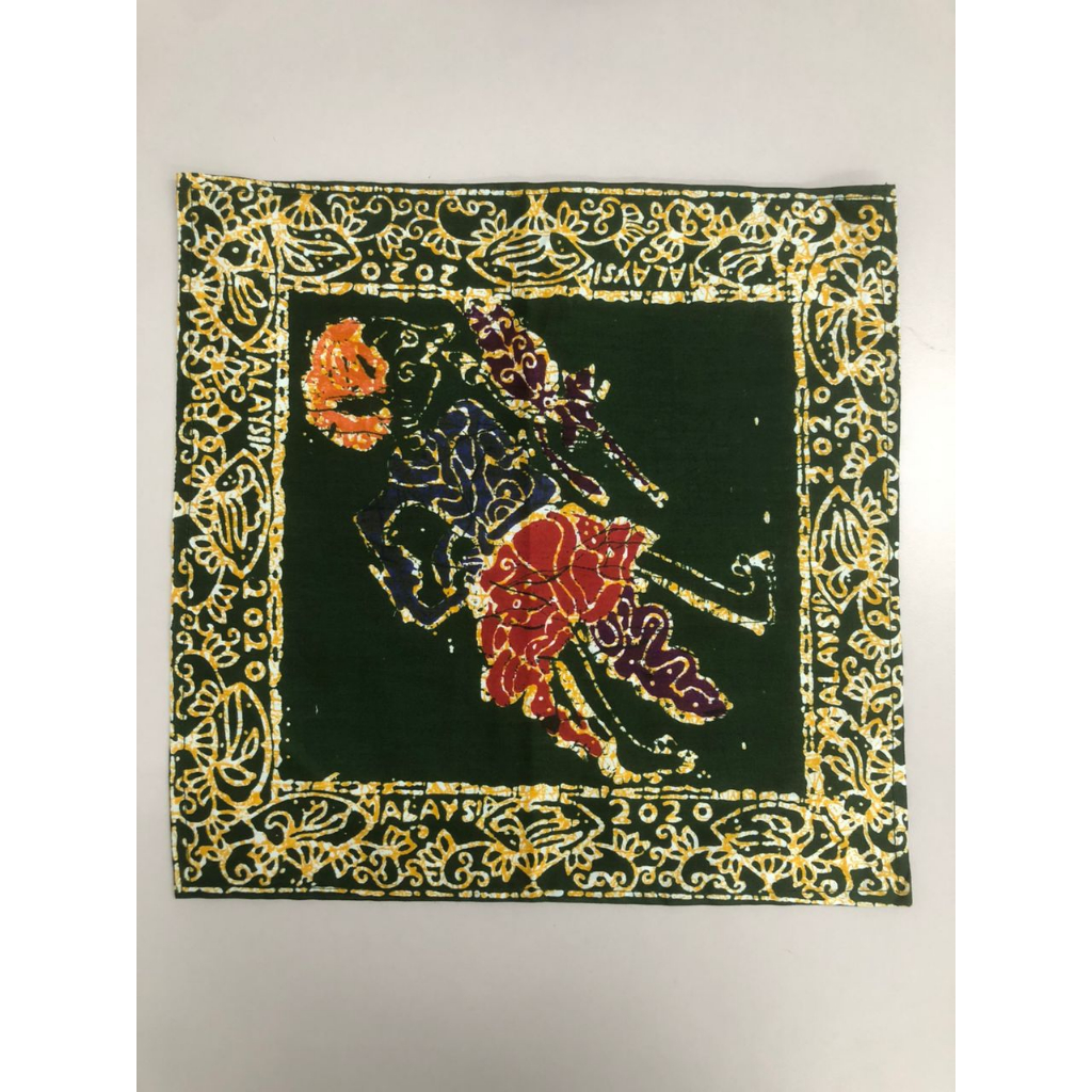 Batik Cotton Gift Handkerchief Handmade Souvenir Sulam Tangan Pekasam ...