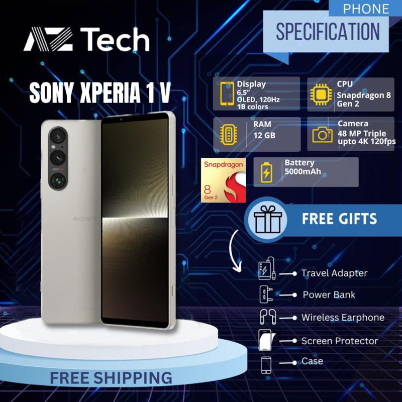 Sony Xperia 1 V 5G Snapdragon With 1 Year Warranty | Shopee Malaysia