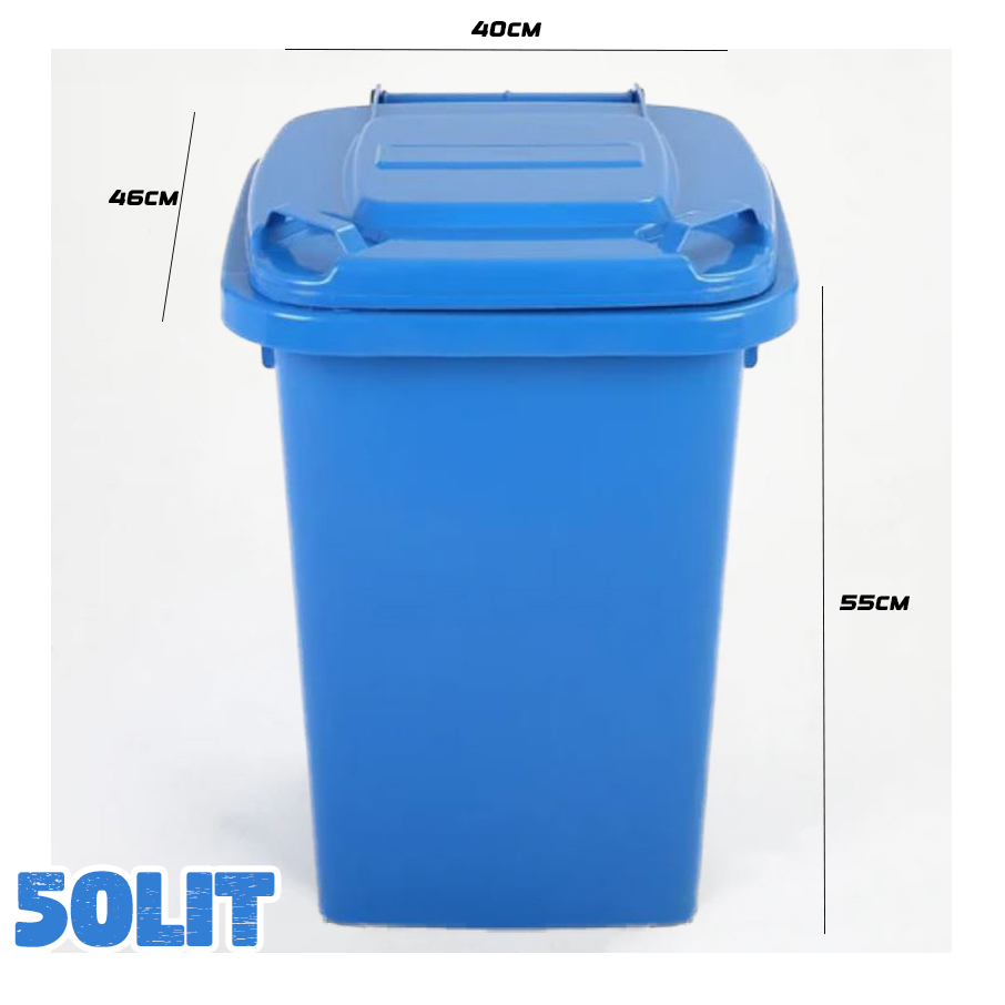 120 Liters Large 120L Dustbin Trash Can Garbage Bin Recycle Bin ...