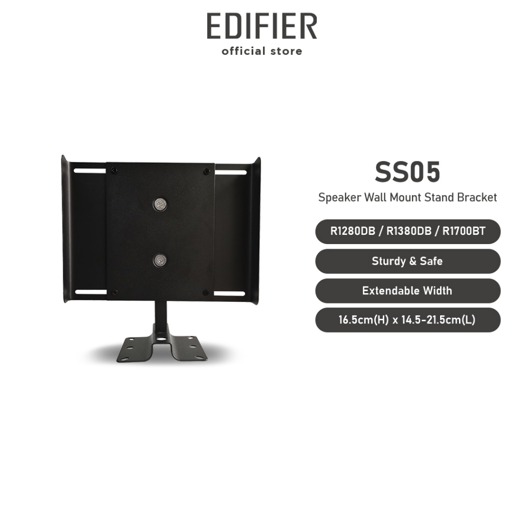 Edifier SS05 - Speaker Wall Mount Stand Bracket for R1280DB R1380DB ...