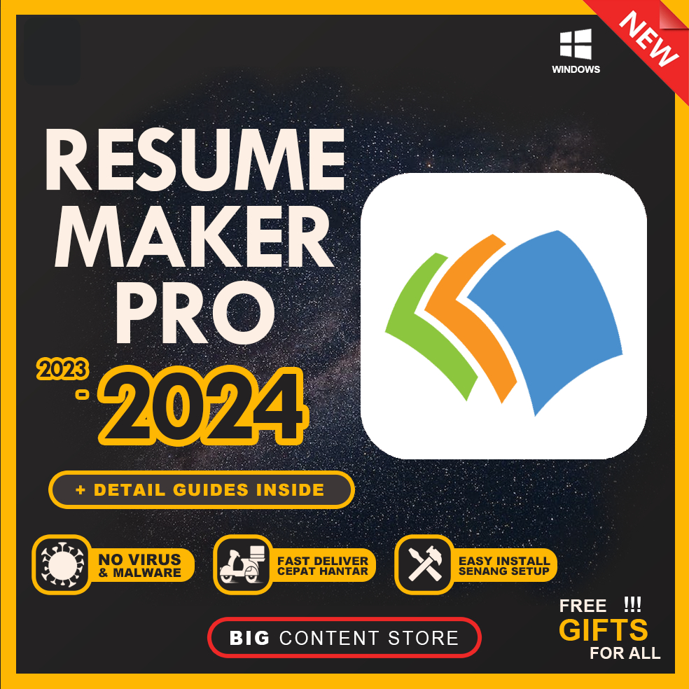 Resume Maker Professional Deluxe 2023 💯 EASY INSTALL SOFTWARE 💯 ...