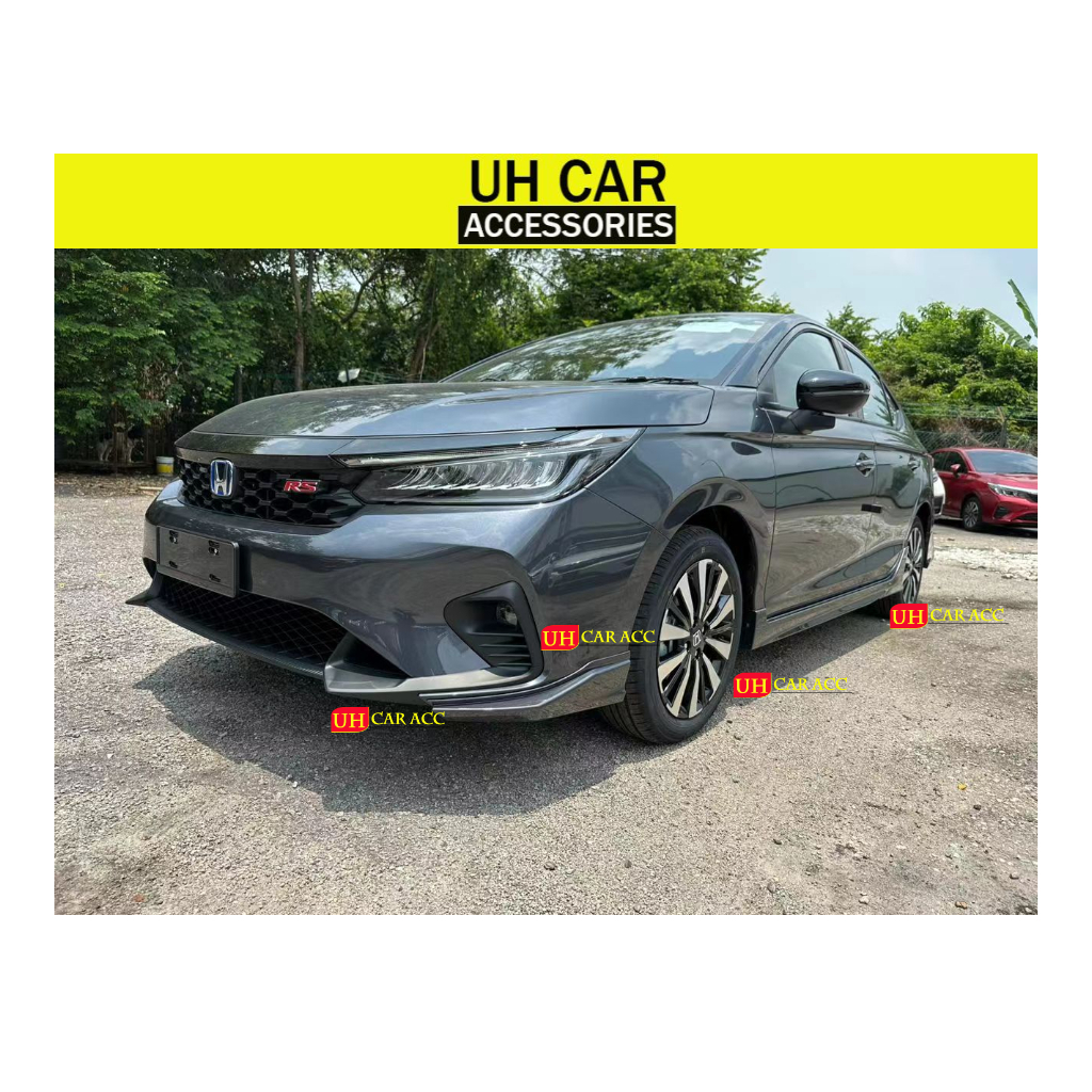 HONDA CITY GN2 FACELIFT 2023 2024 RS SPEC FRONT N REAR SKIRT BODYKIT PP ...