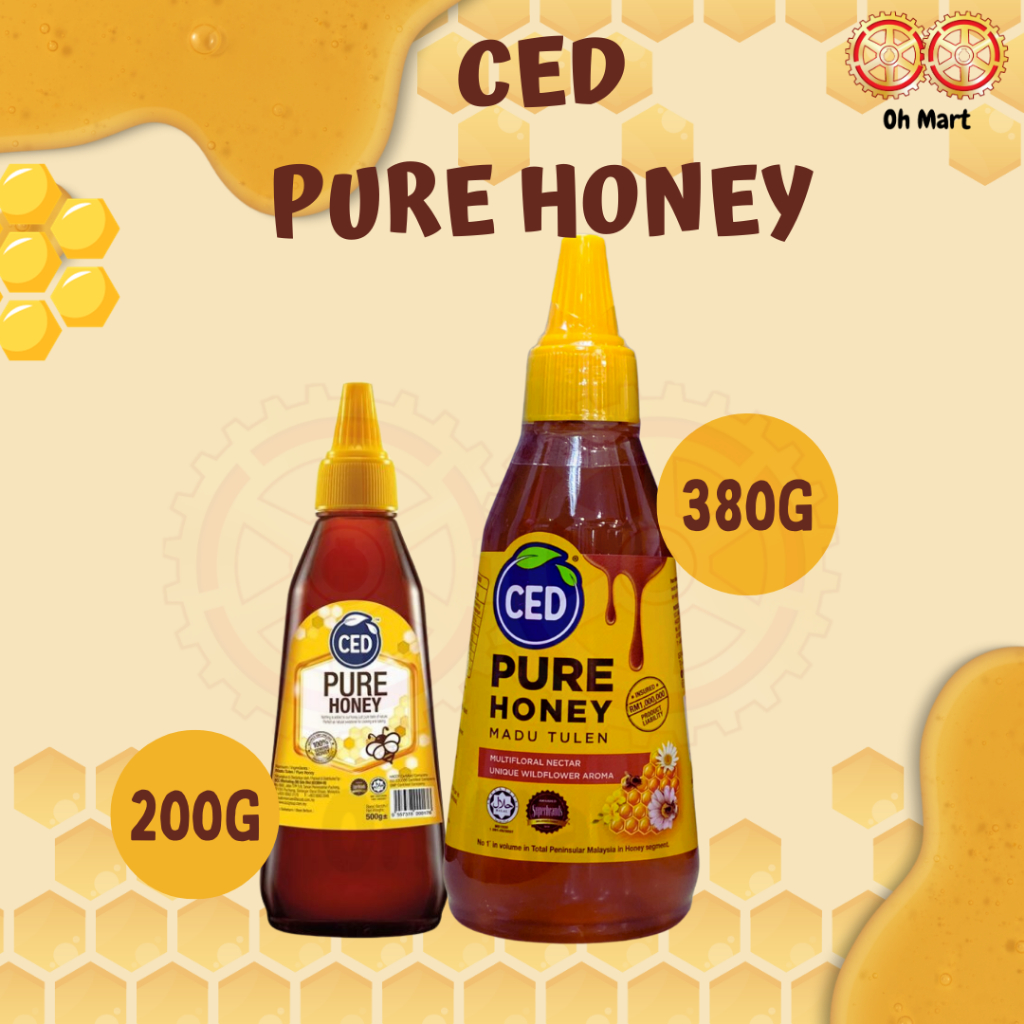 CED Pure Honey(Madu Tulen) - 200g/380g | Shopee Malaysia
