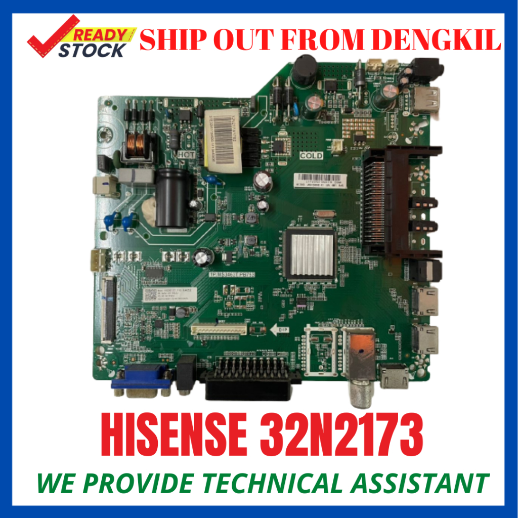 Hisense 32N2173/1792 AIO Board Powerboard Mainboard Power Supply Board Original Ready Stock ...
