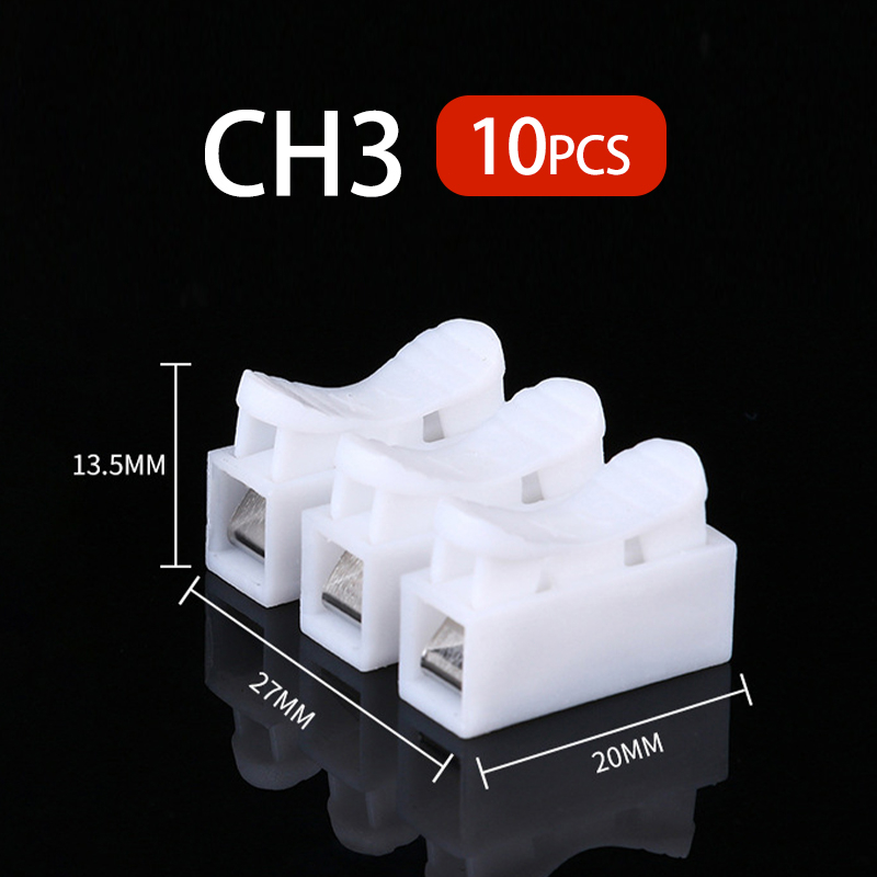 Fast Wire Connector Clip CH2/3 Electrical Wiring Cable Soldering ...