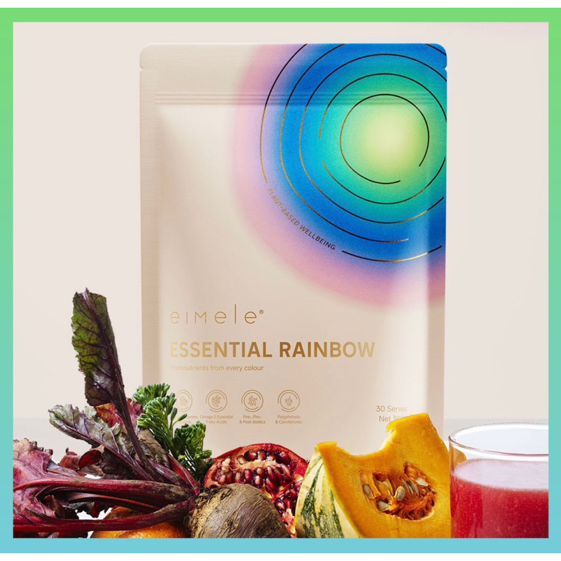 （1盒30包）2026.5🇦🇺 Eimele - Essential Rainbow 亦餐 彩虹粉🌈 77种蔬果营养 瘦身/养生/抗炎饮品 | Shopee Malaysia