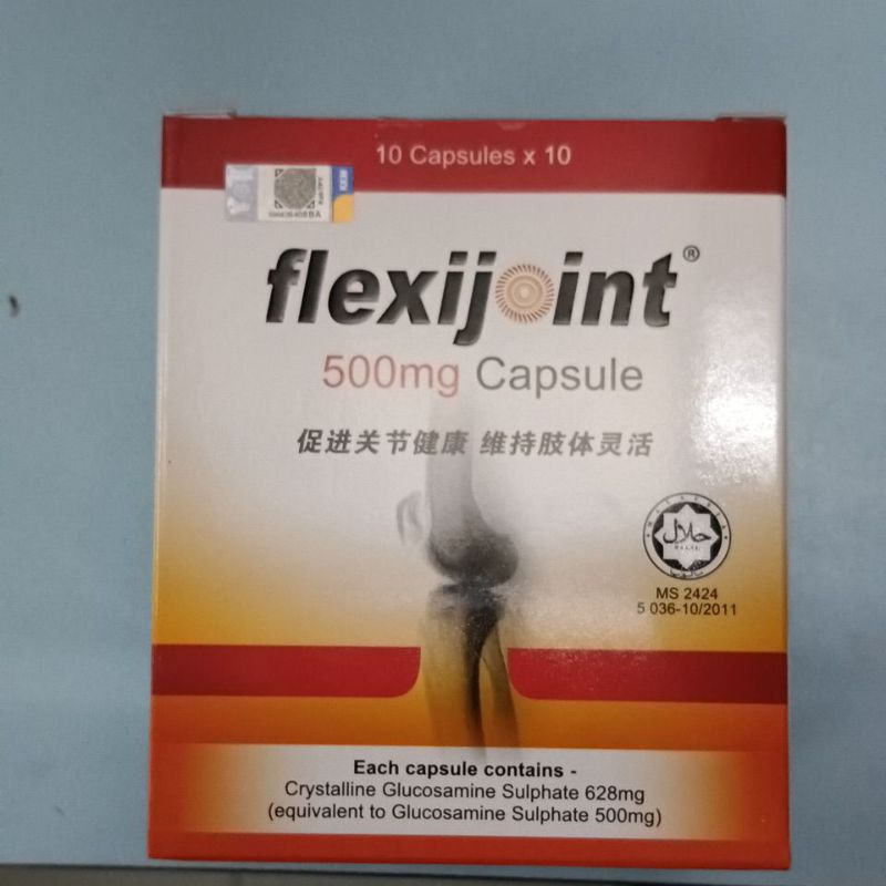Flexijoint 500mg 10 capsules X10(100 capsules) | Shopee Malaysia