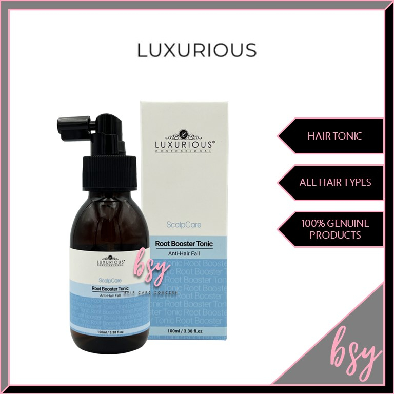 LUXURIOUS Scalp Care Root Booster Hair Tonic (Anti Hair Fall) - 100ml ...