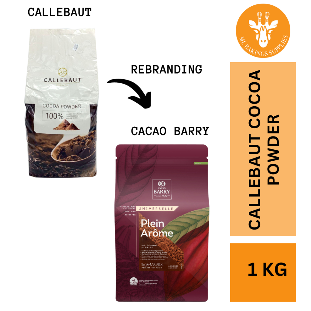 [READY STOCK] Cacao Barry Belgium Plein Arome [rebrand from Callebaut ...
